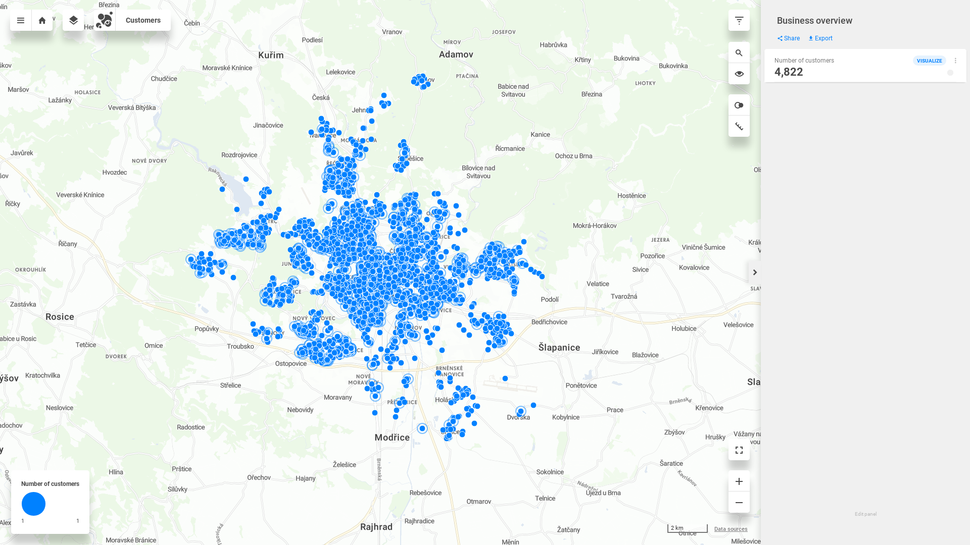 Tutorial 1: Creating a project and visualizing your data