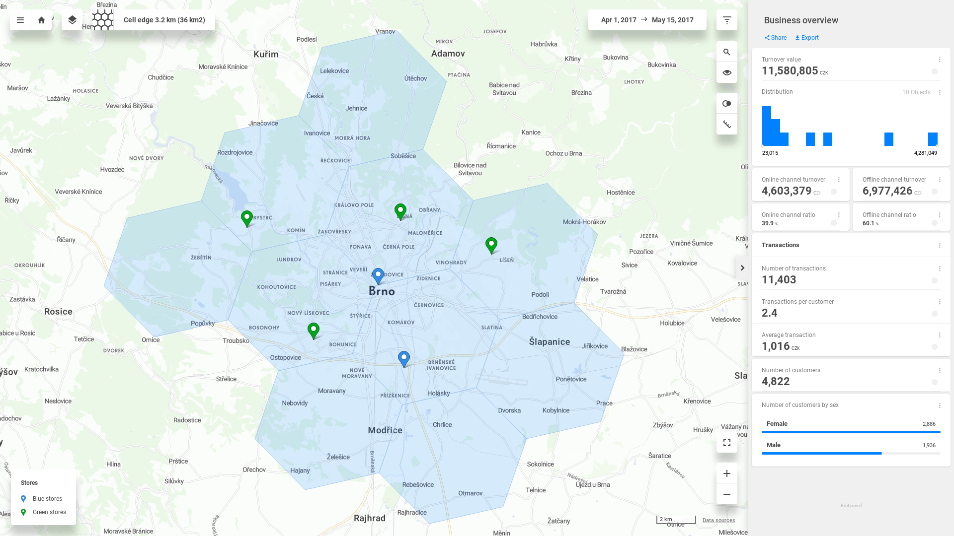 Tutorial 8: AreaMapper and grid visualization